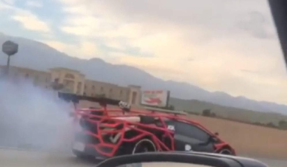 Watch Alex Choi's exoskeleton Lamborghini destroy its turbos going full ...